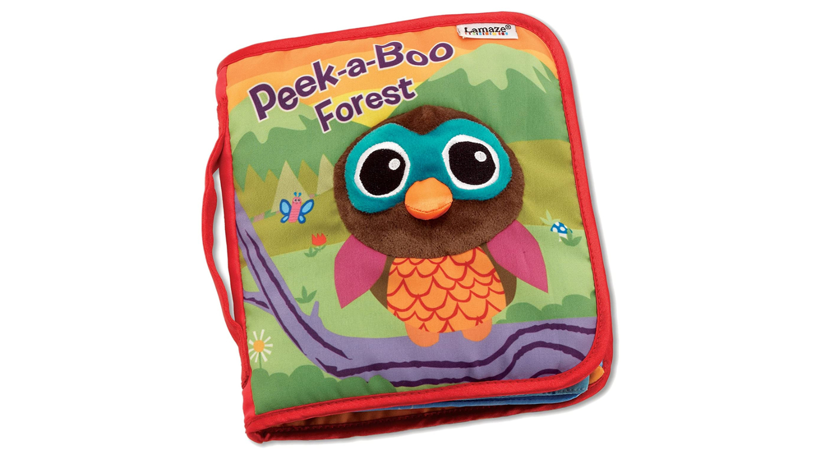 Lamaze Peek-a-Boo Forest Activity Baby Book | Harvey Norman