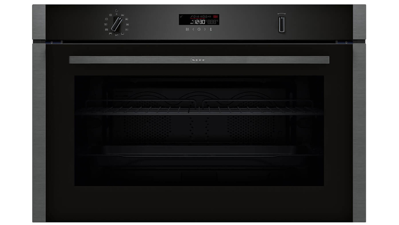 NEFF 900mm N 50 Built-in Oven - Graphite Grey | Harvey Norman