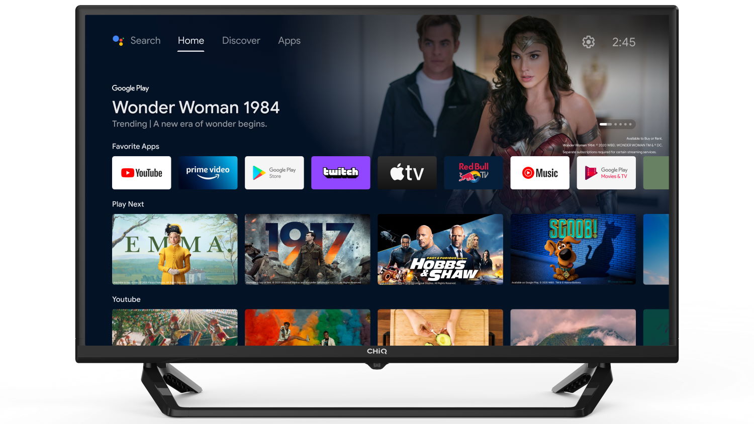 CHiQ 32-inch D6C HD LED Android TV | Harvey Norman