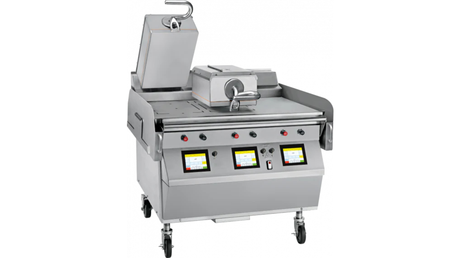 Taylor High Capacity Double Sided Grill with 3 Upper Platens - 90cm ...