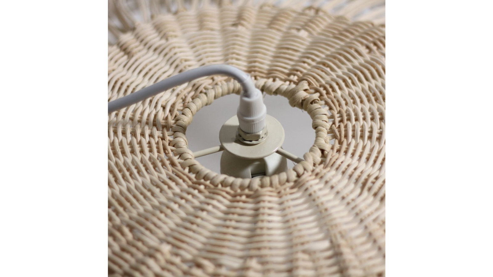 Luminea Lacono Rattan Modern Elegant Pendant Light - Large | Harvey Norman