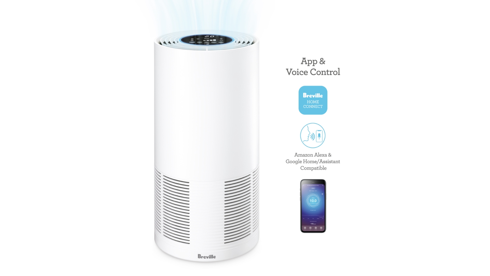 Breville air purifier smart store