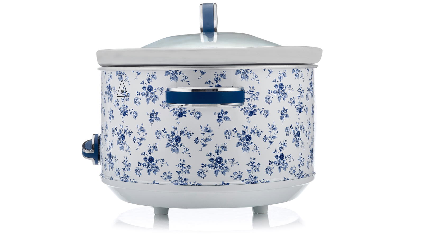 Laura Ashley 6.5L Slow Cooker - China Rose | Harvey Norman