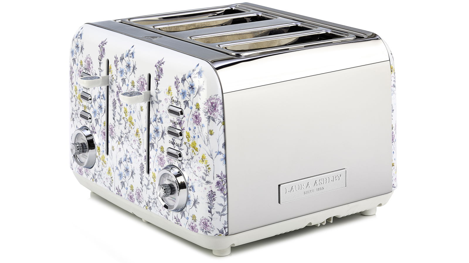 Laura Ashley 4 Slice Toaster - Wild Meadow | Harvey Norman