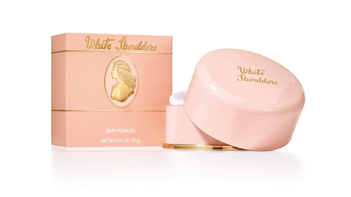 Evyan White Shoulders Dusting Powder - 75g | Harvey Norman