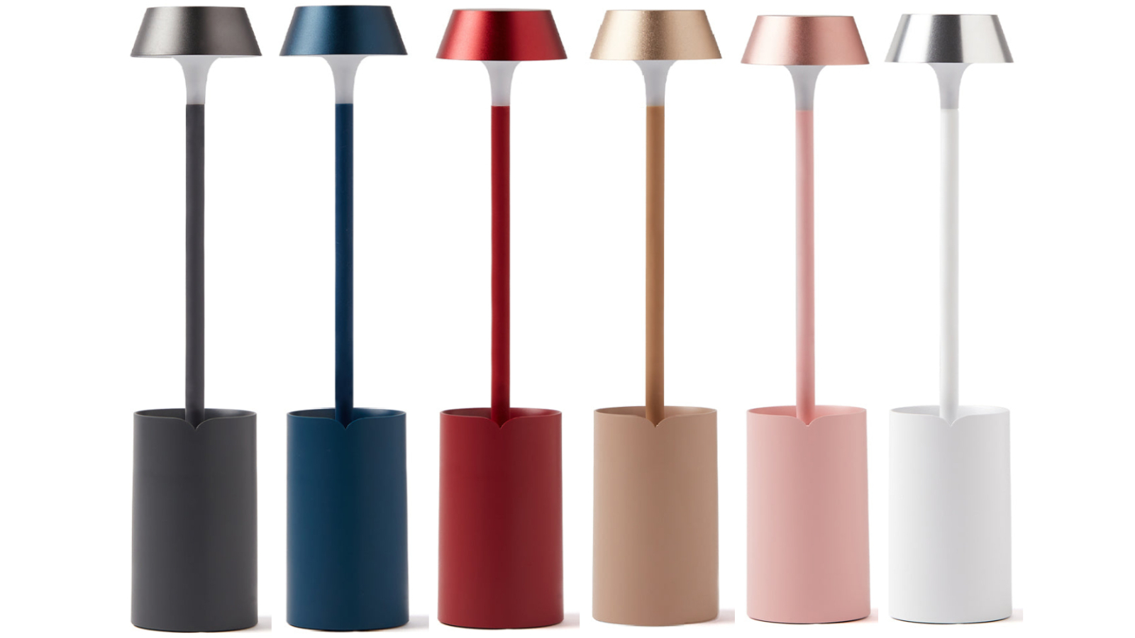 Lexon Mimi Flexible LED Lamp - Pink | Harvey Norman