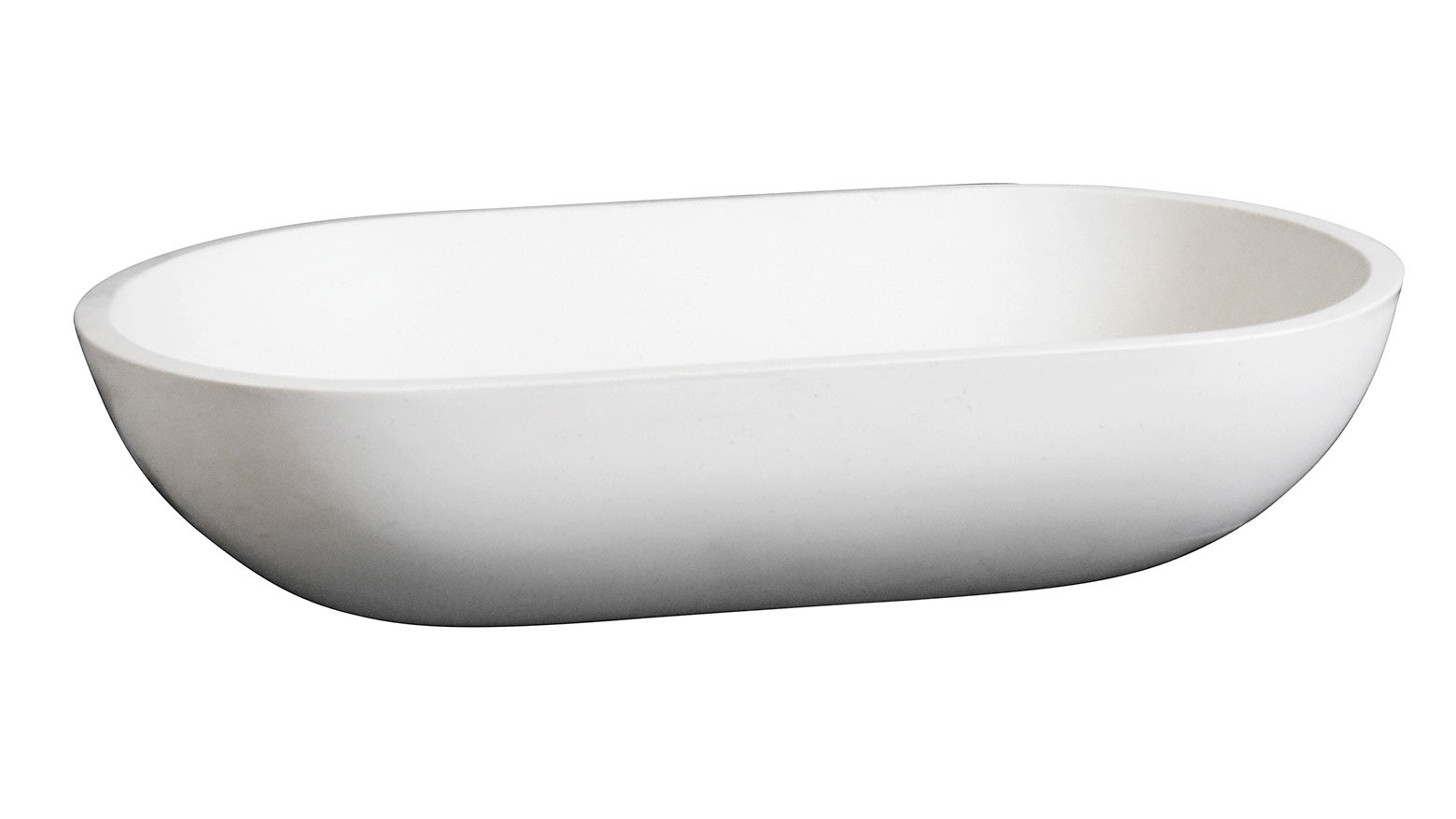 Ledin Emilio Solid Surface Pebble Basin | Harvey Norman