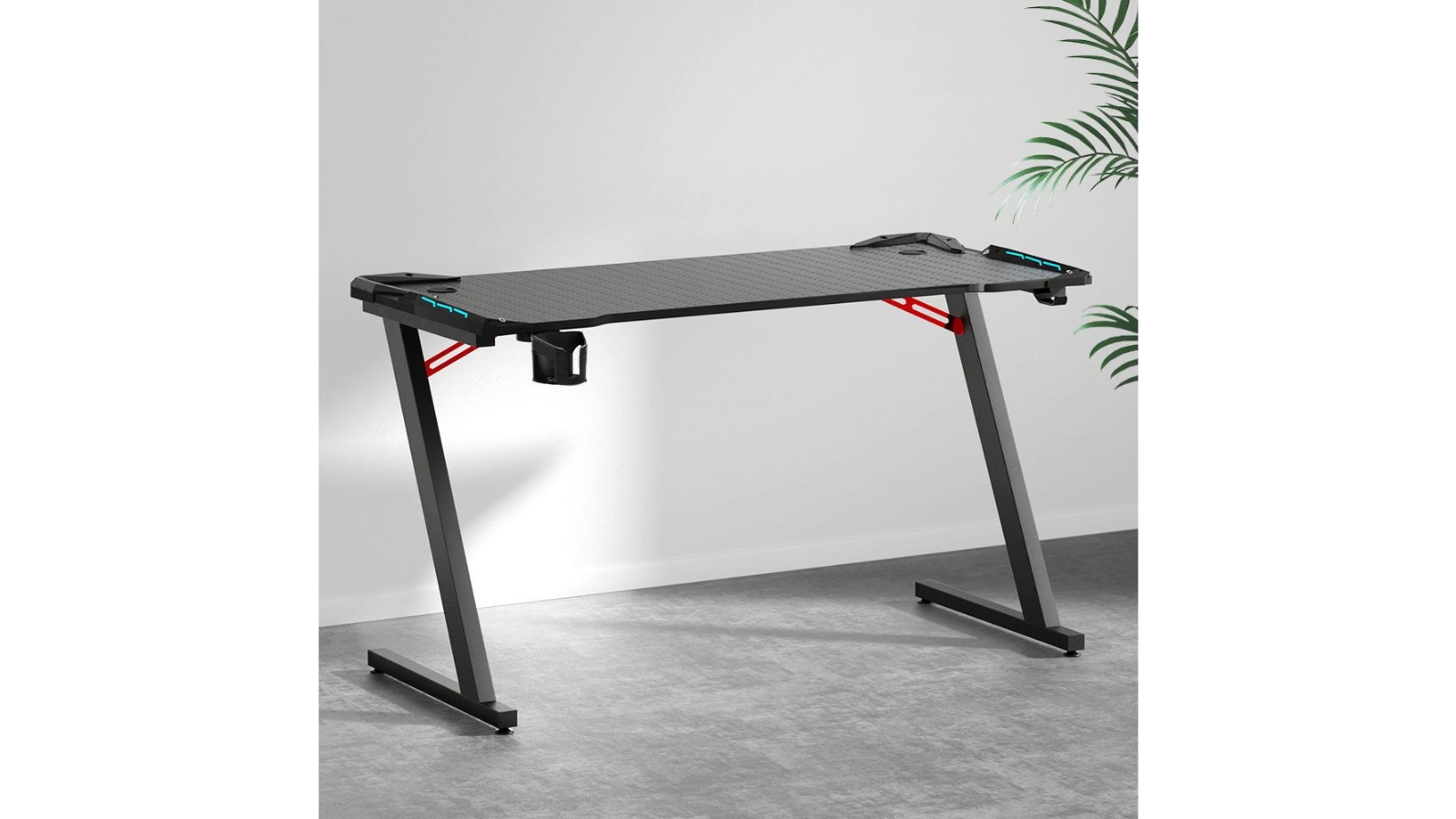 Artiss RGB Light Gaming Computer Desk | Harvey Norman