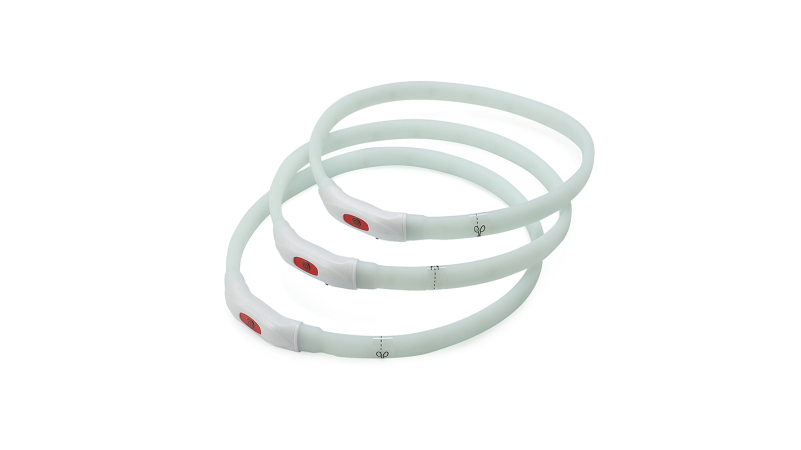 YES4PETS LED Light Dog Rechargeable Night Glow Flashing Light Up Safety ...