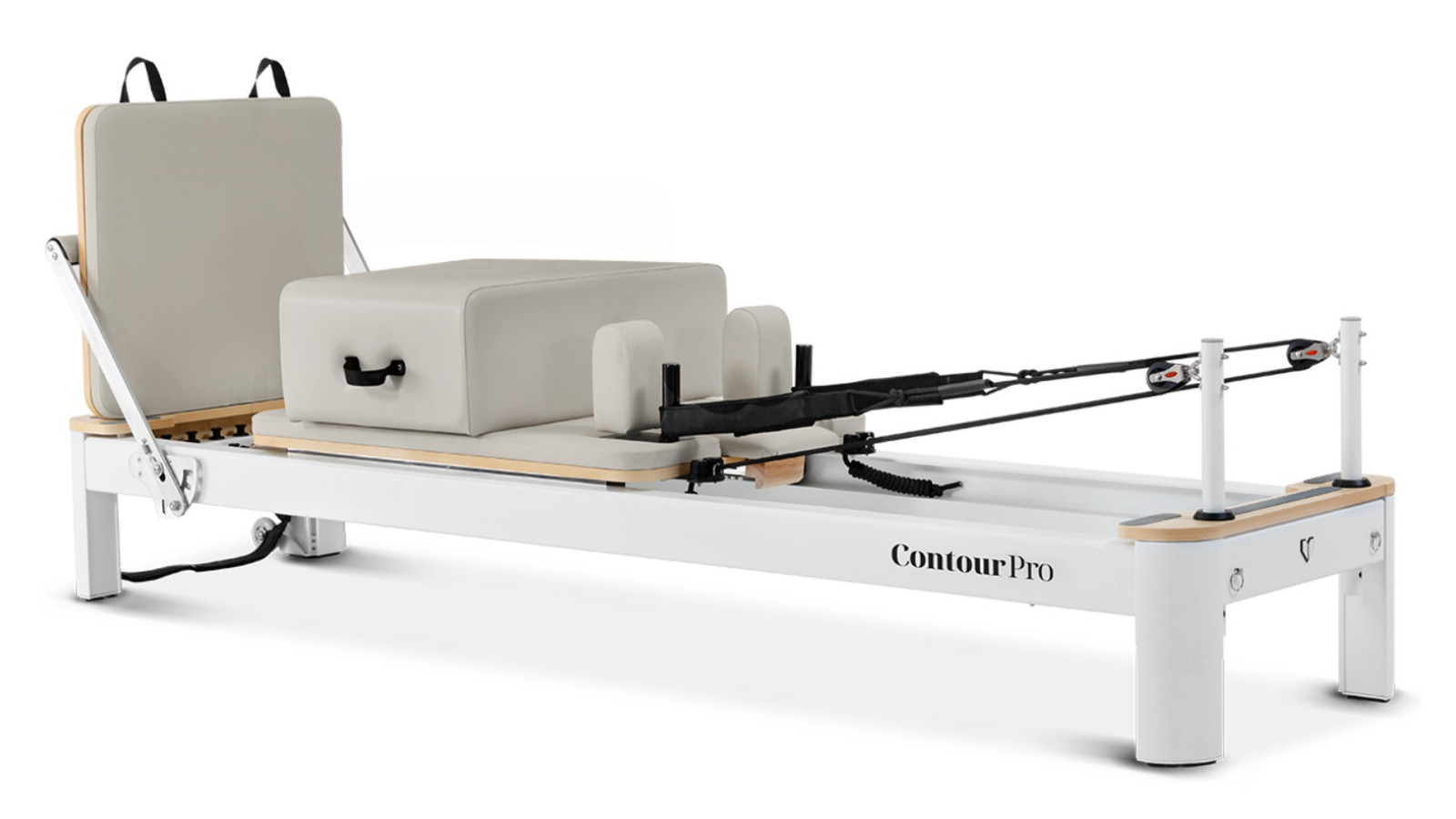 Lifespan Fitness Contour Pro Aluminum Pilates Reformer Bed Set ...