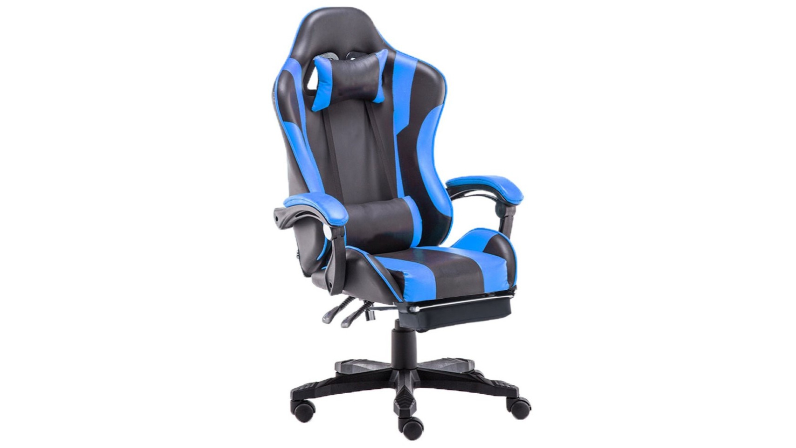 Amazingooh Large Executive Racer Recliner Gaming Chair with Footrest ...
