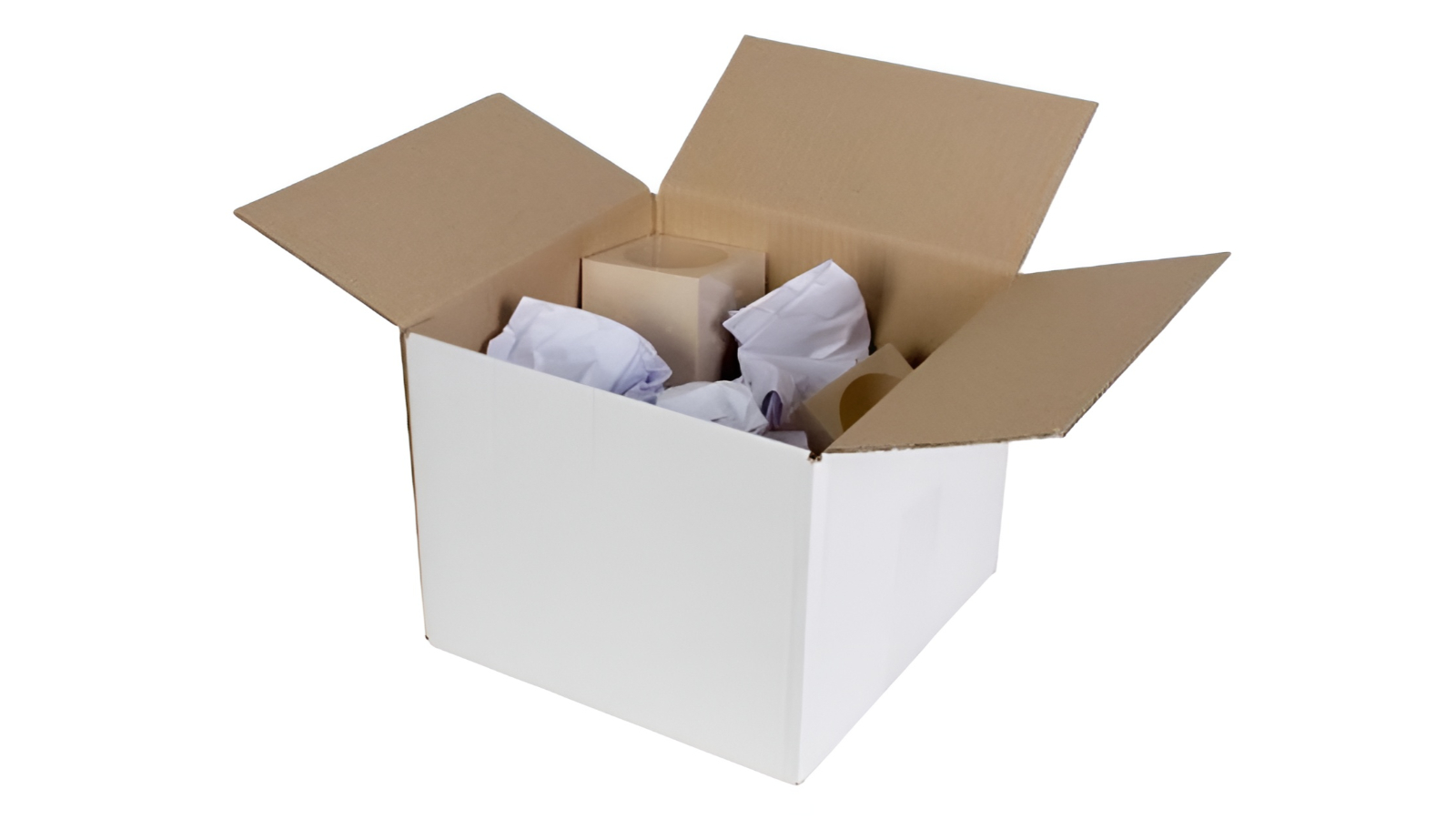 Marbig Pack of 25 White Shipping Box | Harvey Norman