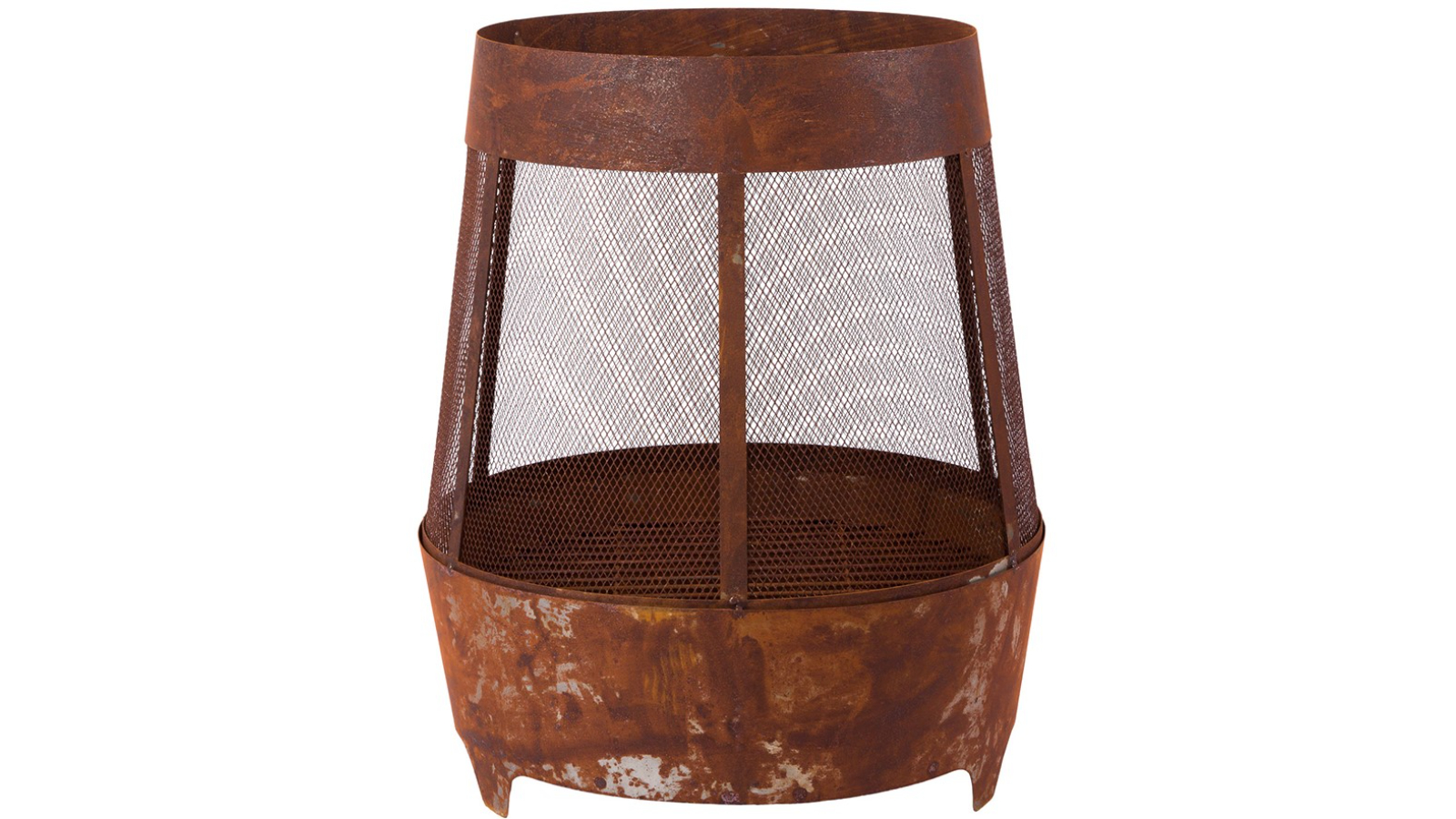 Glow Rust Fire Pit Outdoor 50cm Heater | Harvey Norman