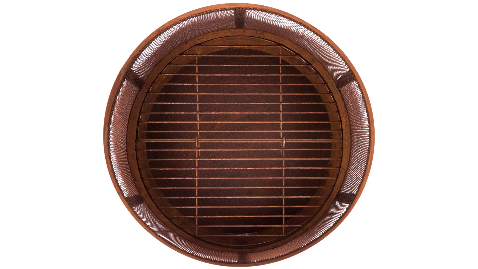 Glow Rust Fire Pit Outdoor 50cm Heater | Harvey Norman