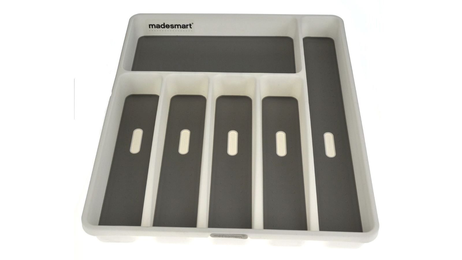 MadeSmart Cutlery Tray 6 Compartment - White | Harvey Norman
