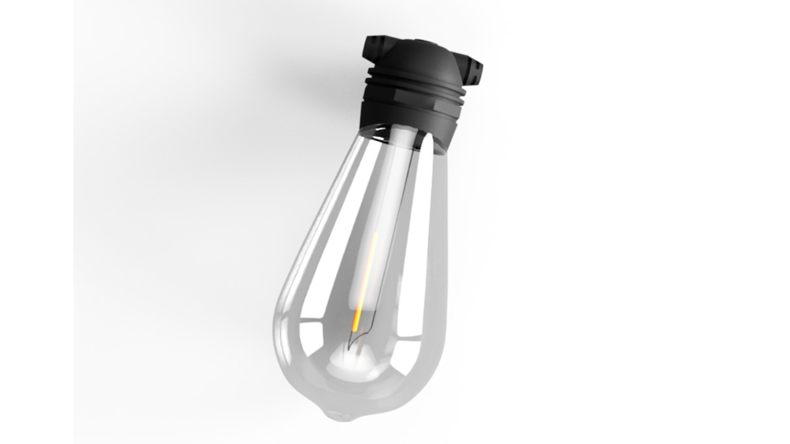 Jingle Jollys 17m LED Solar Festoon Lights | Harvey Norman