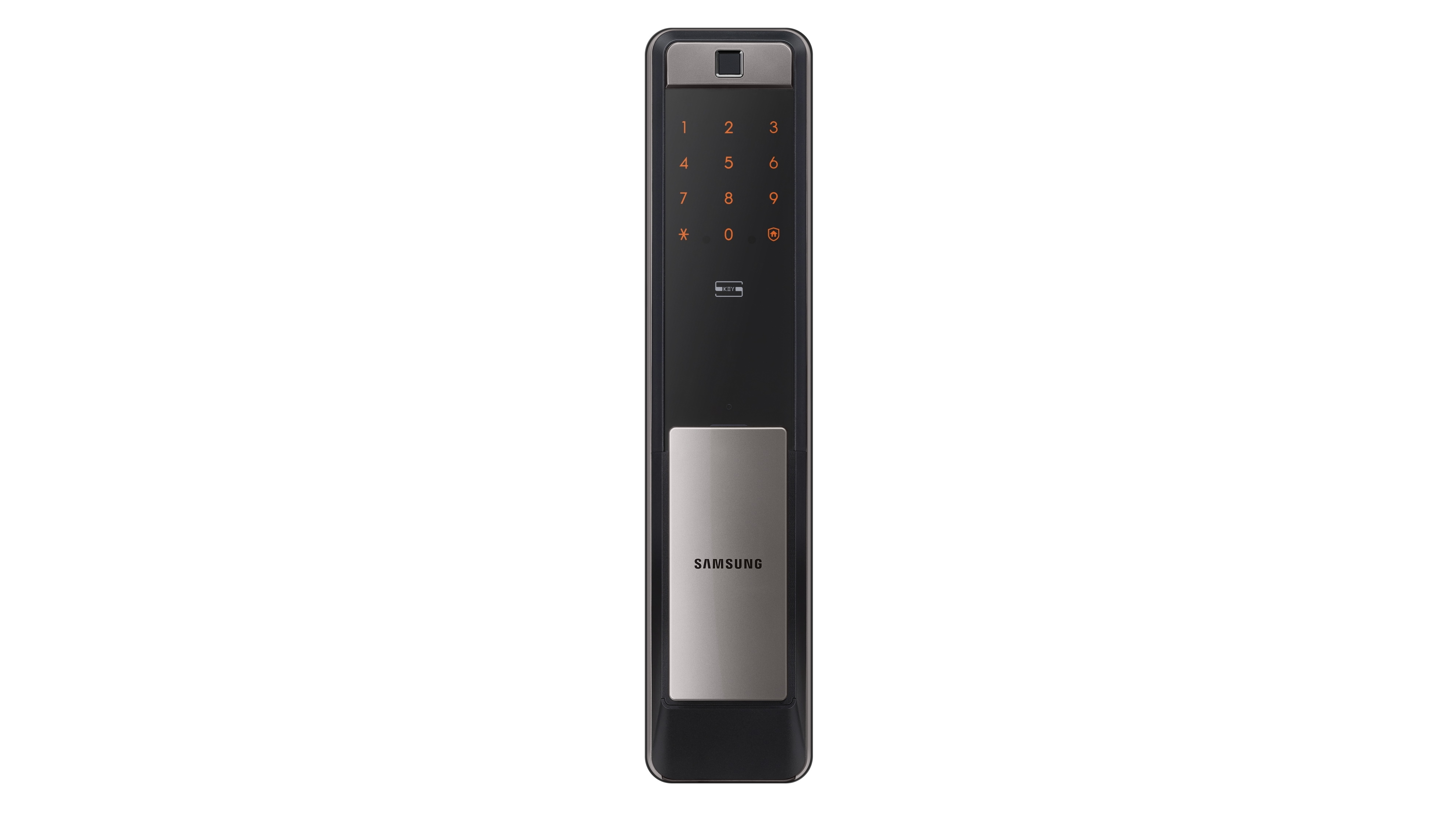 Samsung Smart Wi-Fi Biometric Push and Pull Mortise Door Lock | Harvey ...