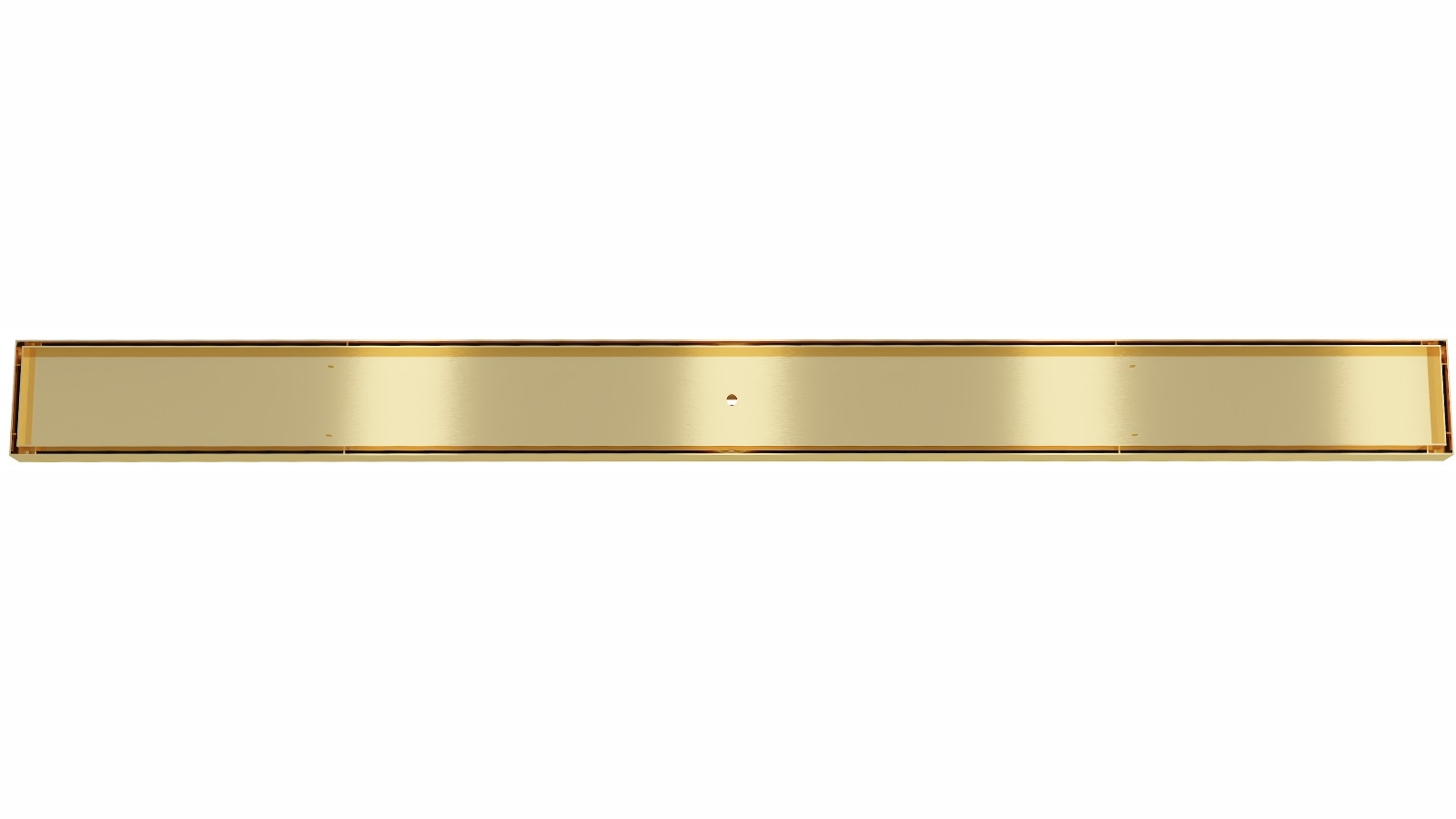 Linsol EzyFlow 1200 TIle Insert Channel Grate - Brushed Brass | Harvey ...