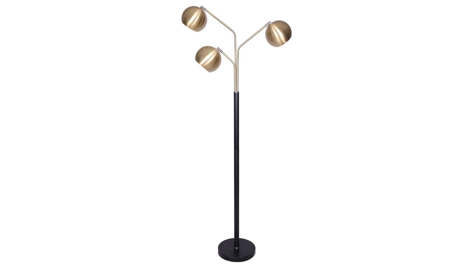 Sarantino Adjustable 3-Arm Arc Lamp | Harvey Norman