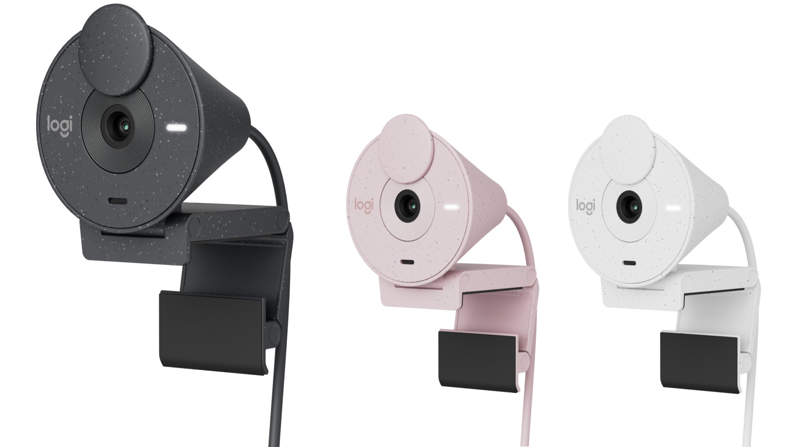 Logitech Brio 300 Full HD Webcam with Privacy Shutter | Harvey Norman