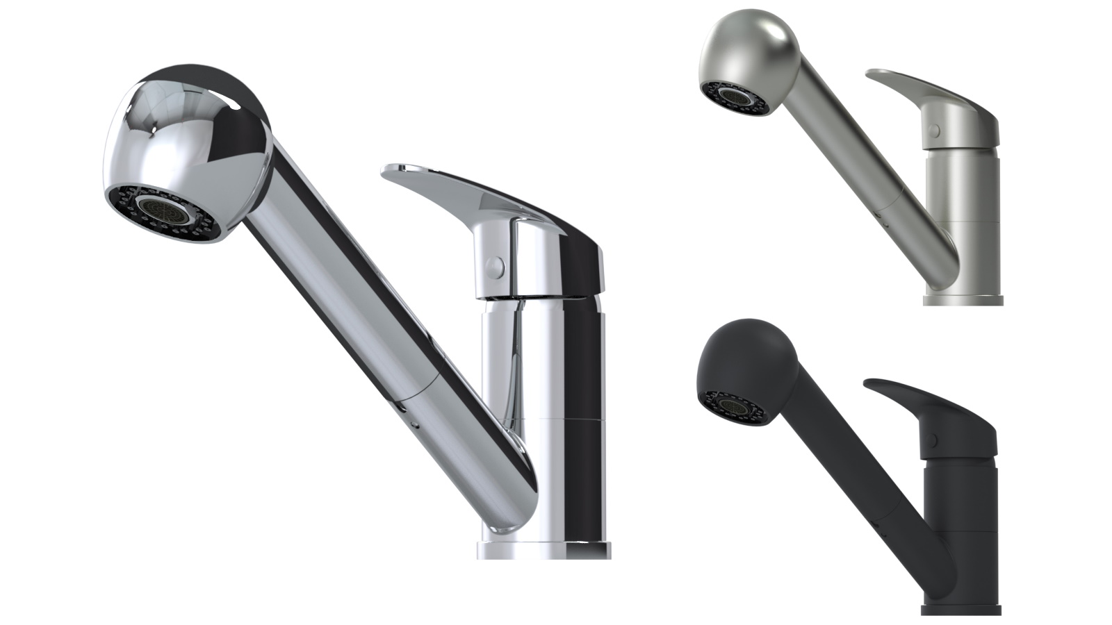 Oliveri London Pull Out Spray Mixer | Harvey Norman