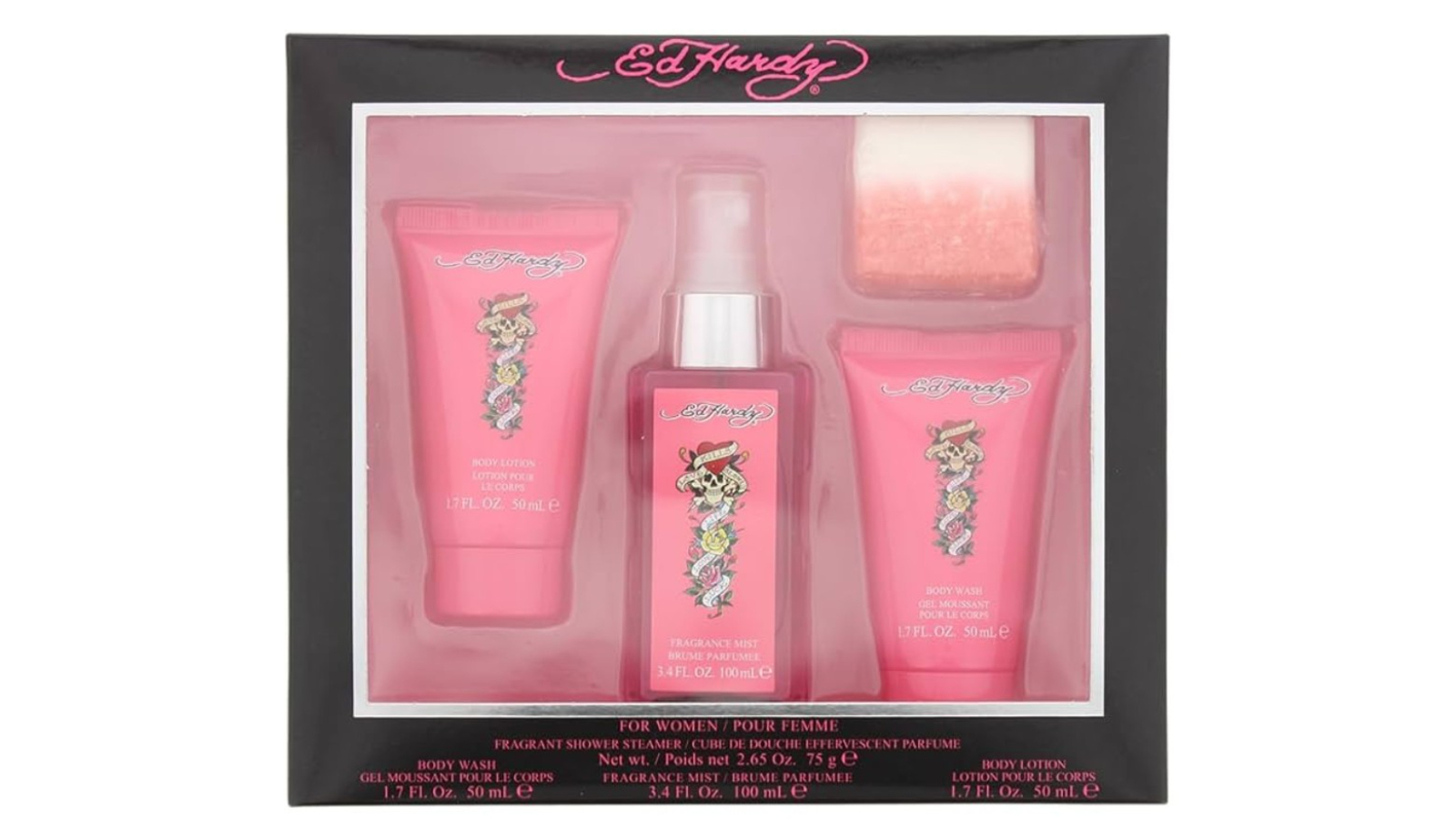 Ed Hardy 4 Piece Set for Women | Harvey Norman