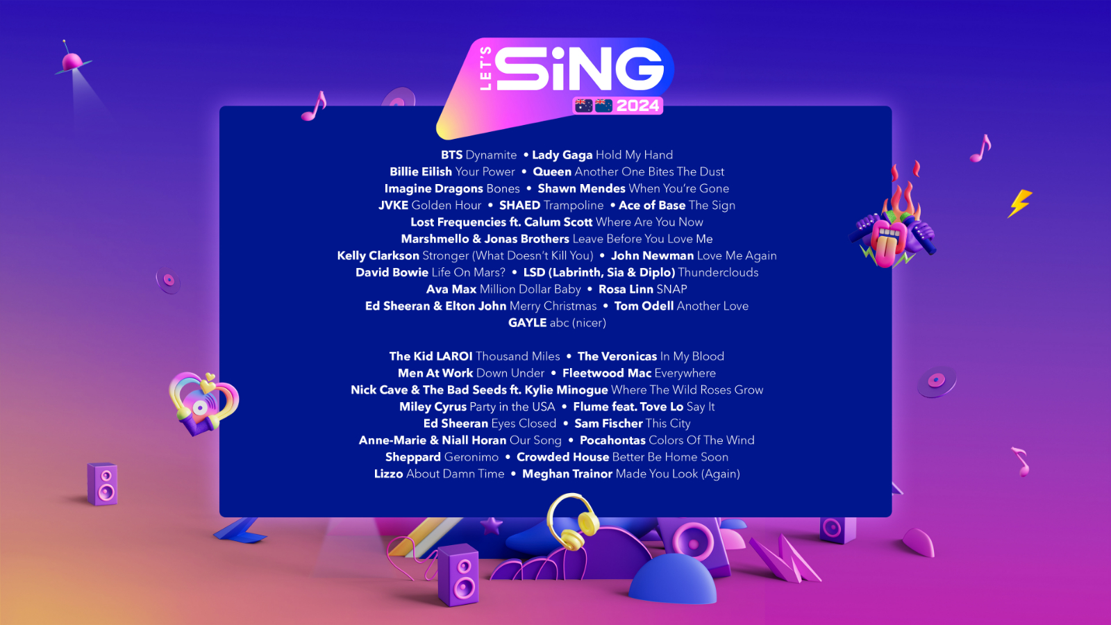 Lets Sing 2024 - Nintendo Switch | Harvey Norman