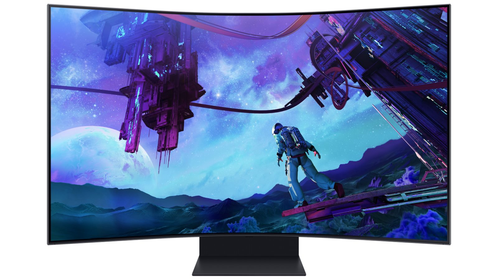 Samsung 55-inch Odyssey Ark 2nd Gen Curved UHD Gaming Monitor | Harvey ...