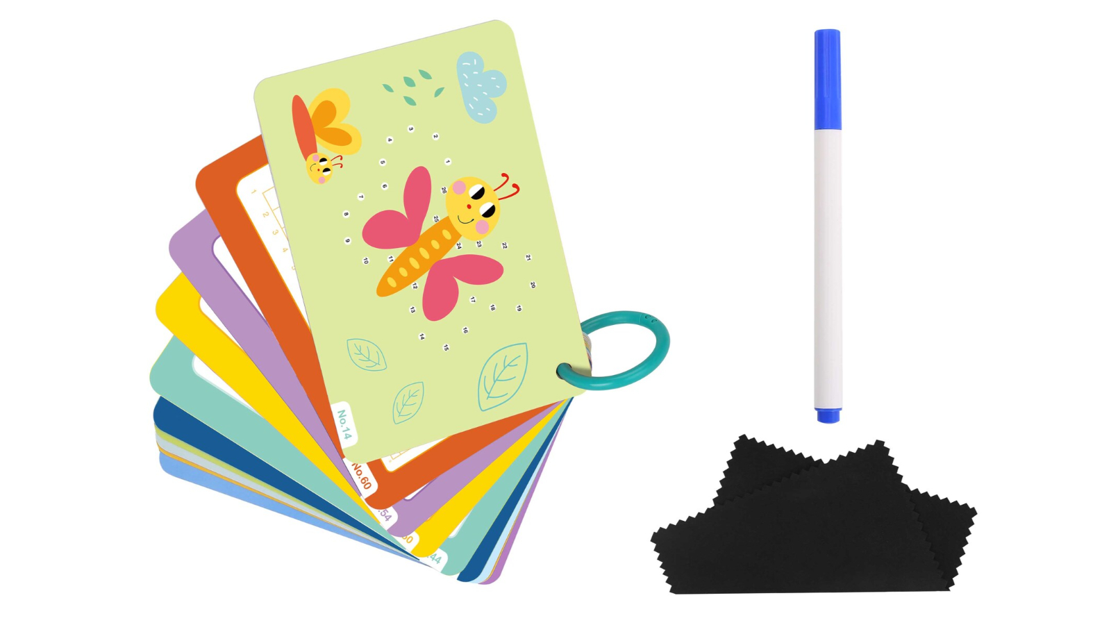 Tookyland Let's Trace - Tracing Lines and Trails Flash Card | Harvey Norman