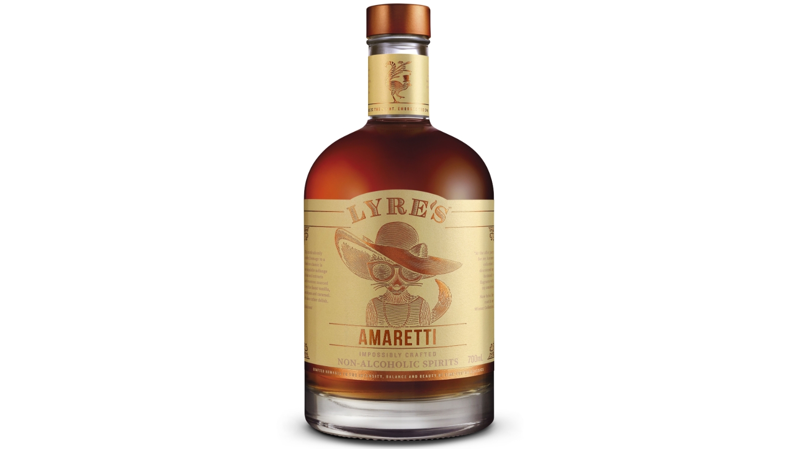 Lyre's Amaretti 700ml Non-Alcoholic Spirit - Amaretto Style | Harvey Norman
