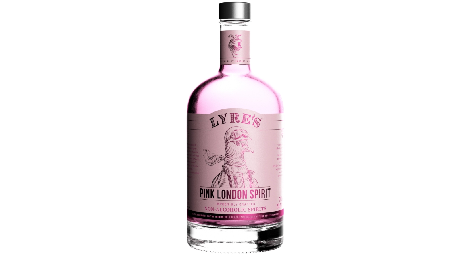 Lyre's Pink London 700ml Non-Alcoholic Spirit - Pink Gin Style | Harvey ...