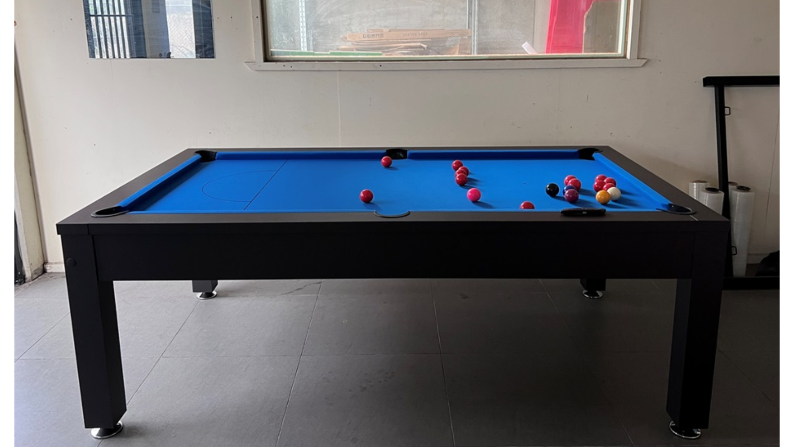 Ksports Pub Size Pool Table 7FT Snooker Billiard Table with Dining ...