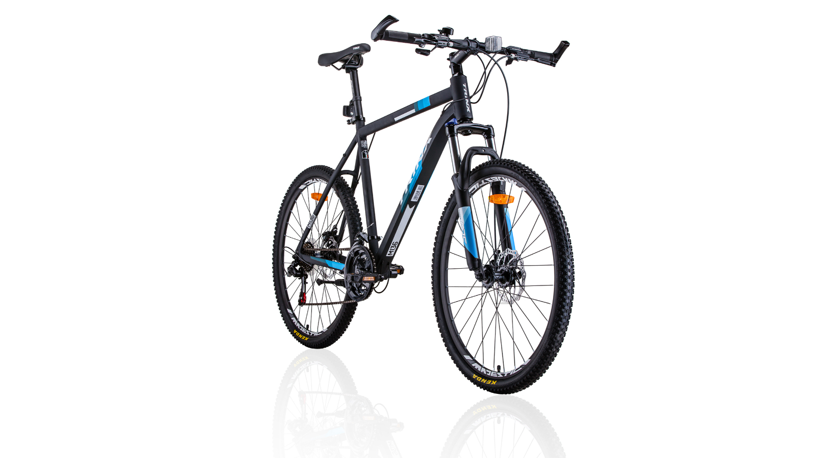 Trinx 26 inch Shimano Gear 21 Speed MTB Mens Mountain Bike - Matt Black ...