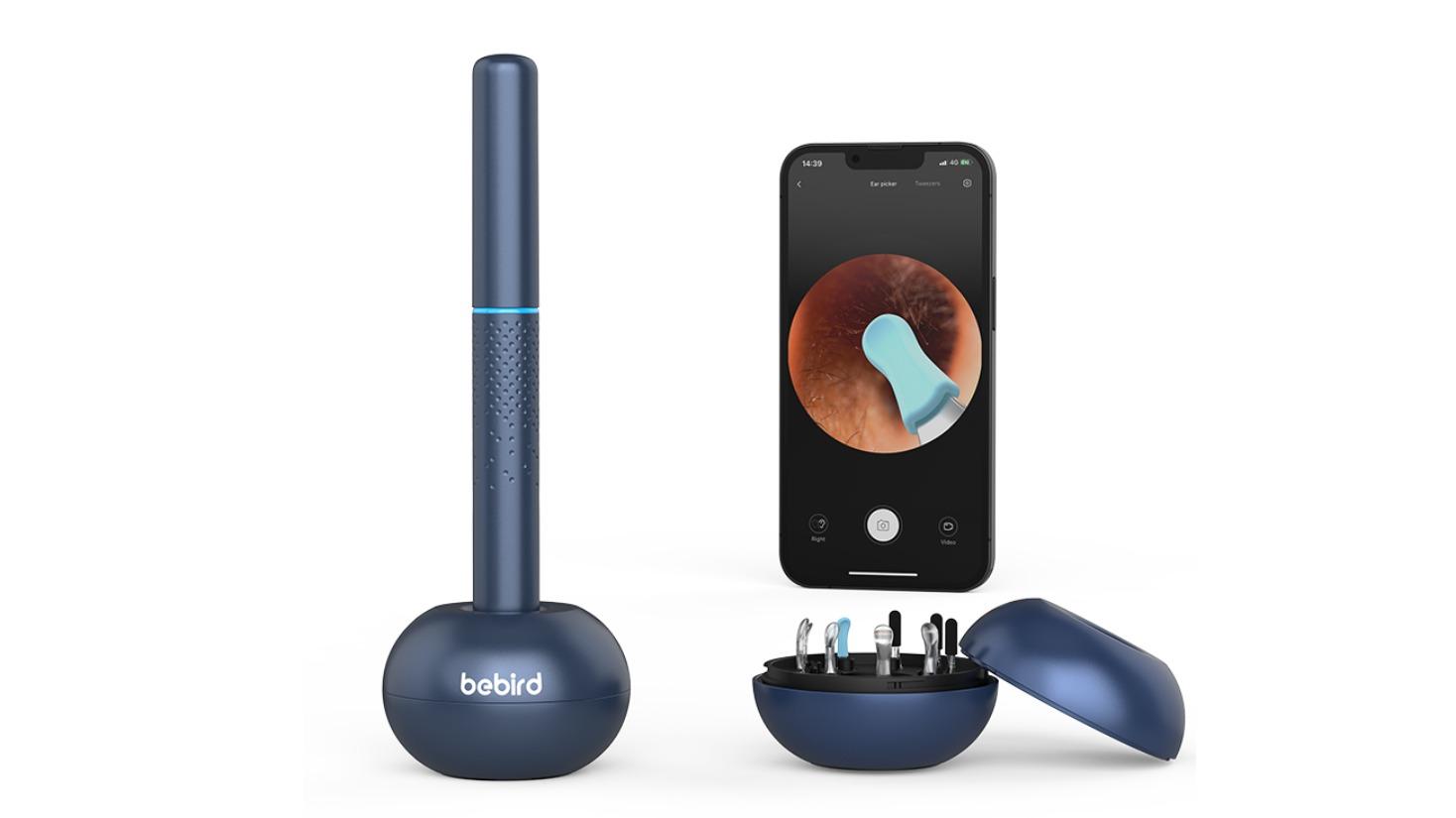 Bebird M9S Smart Vision Ear Cleaner - Dark Blue | Harvey Norman