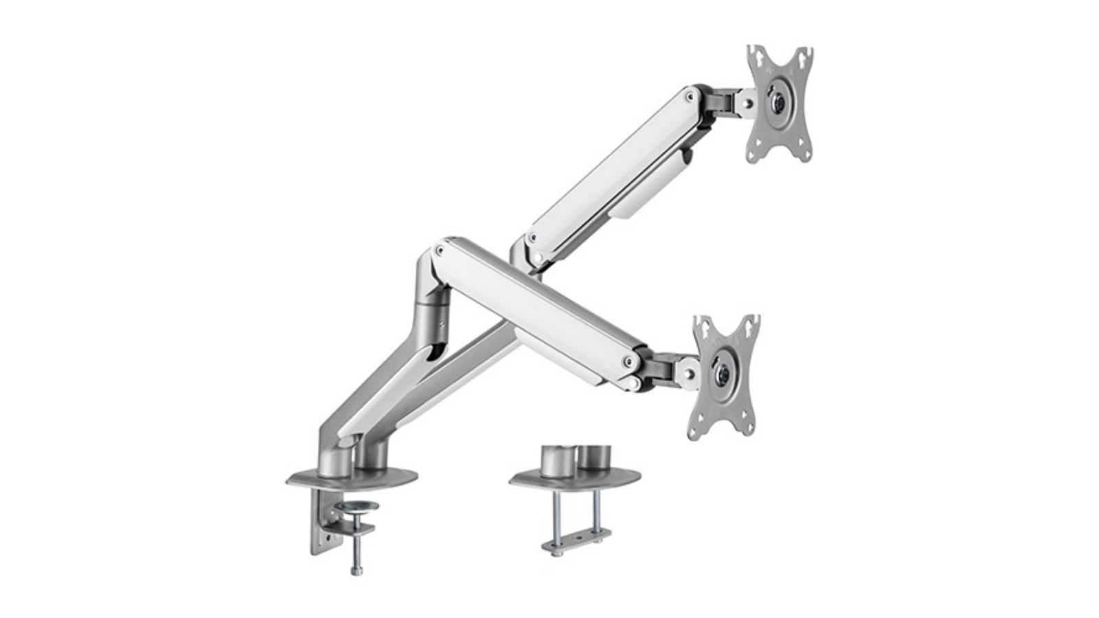 Brateck Dual Monitor Economical Spring-Assisted Monitor Arm - 17inch ...