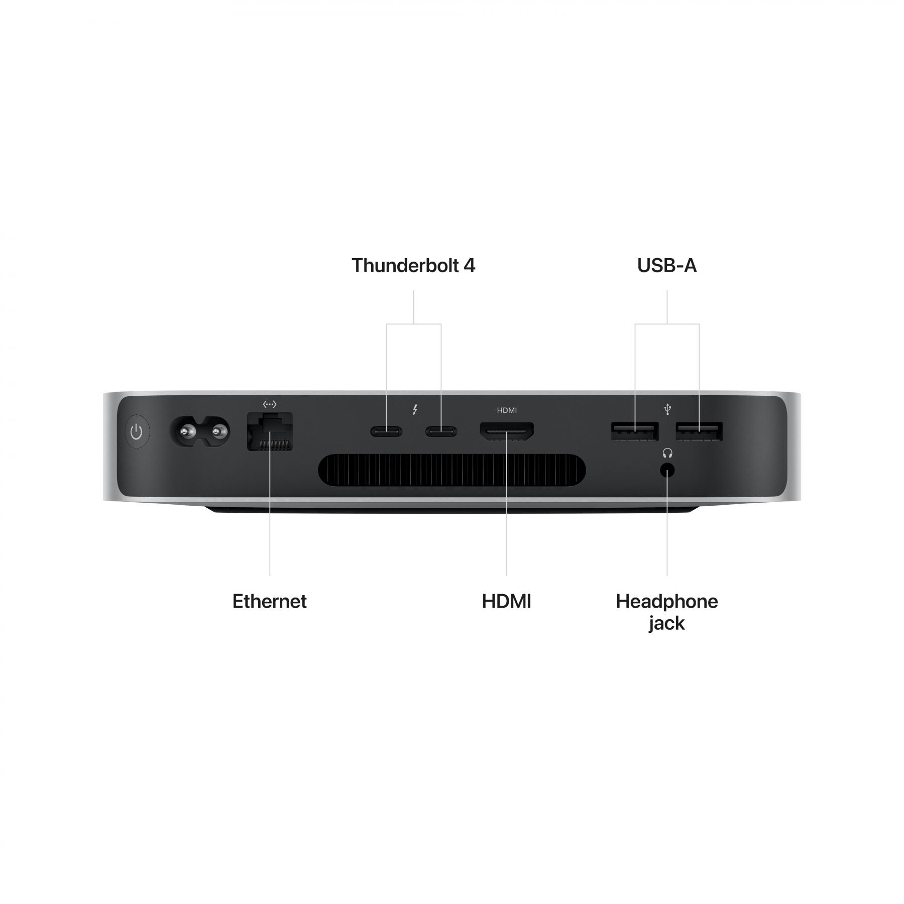 Apple Mac Mini M2/8GB/256GB SSD - Silver | Harvey Norman Apple Mac Mini M2/8GB/256GB SSD - Silver | Harvey Norman