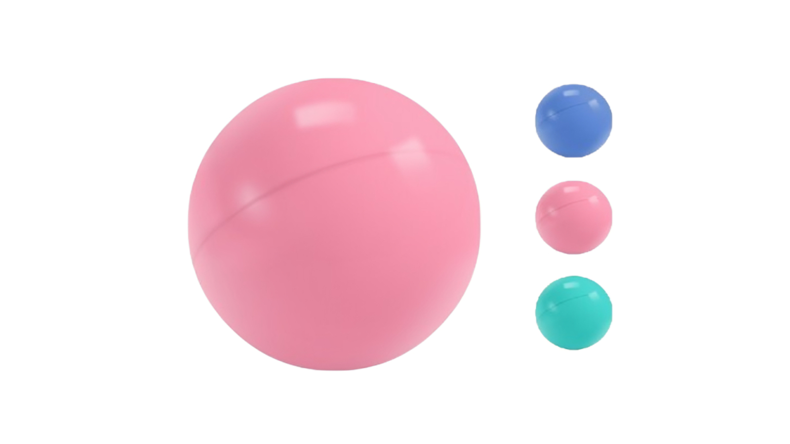 PlayPals Macaron 300 Piece Ball Pit Balls | Harvey Norman