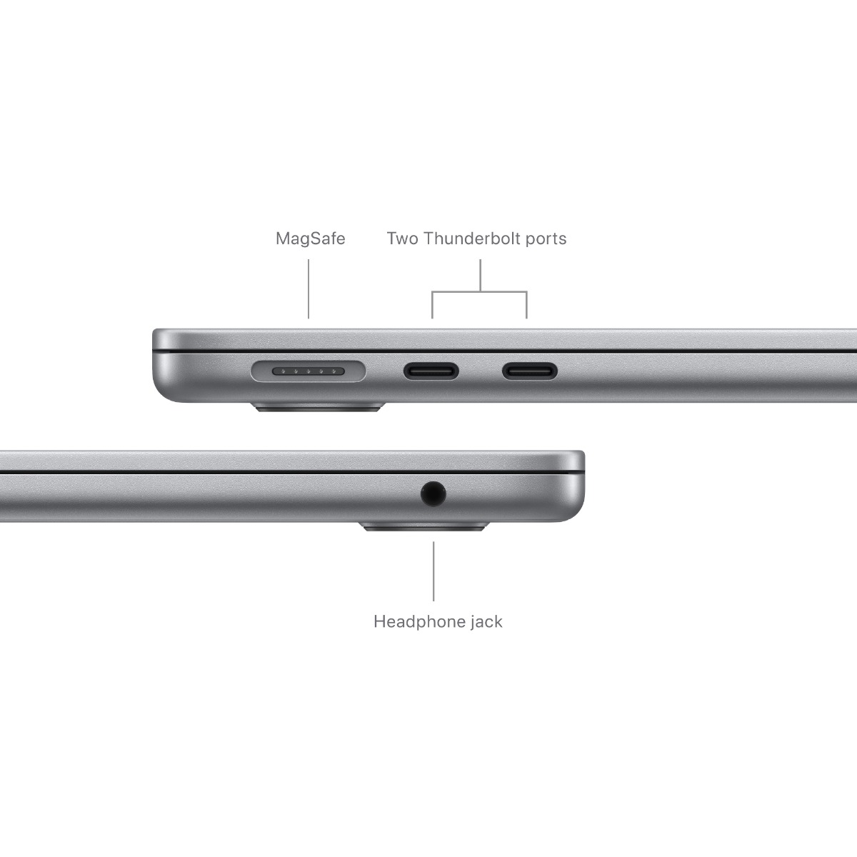 Apple MacBook Air 13-inch M3/16GB/256GB SSD Laptop - Space Apple MacBook Air 13-inch M3/16GB/256GB SSD Laptop - Space