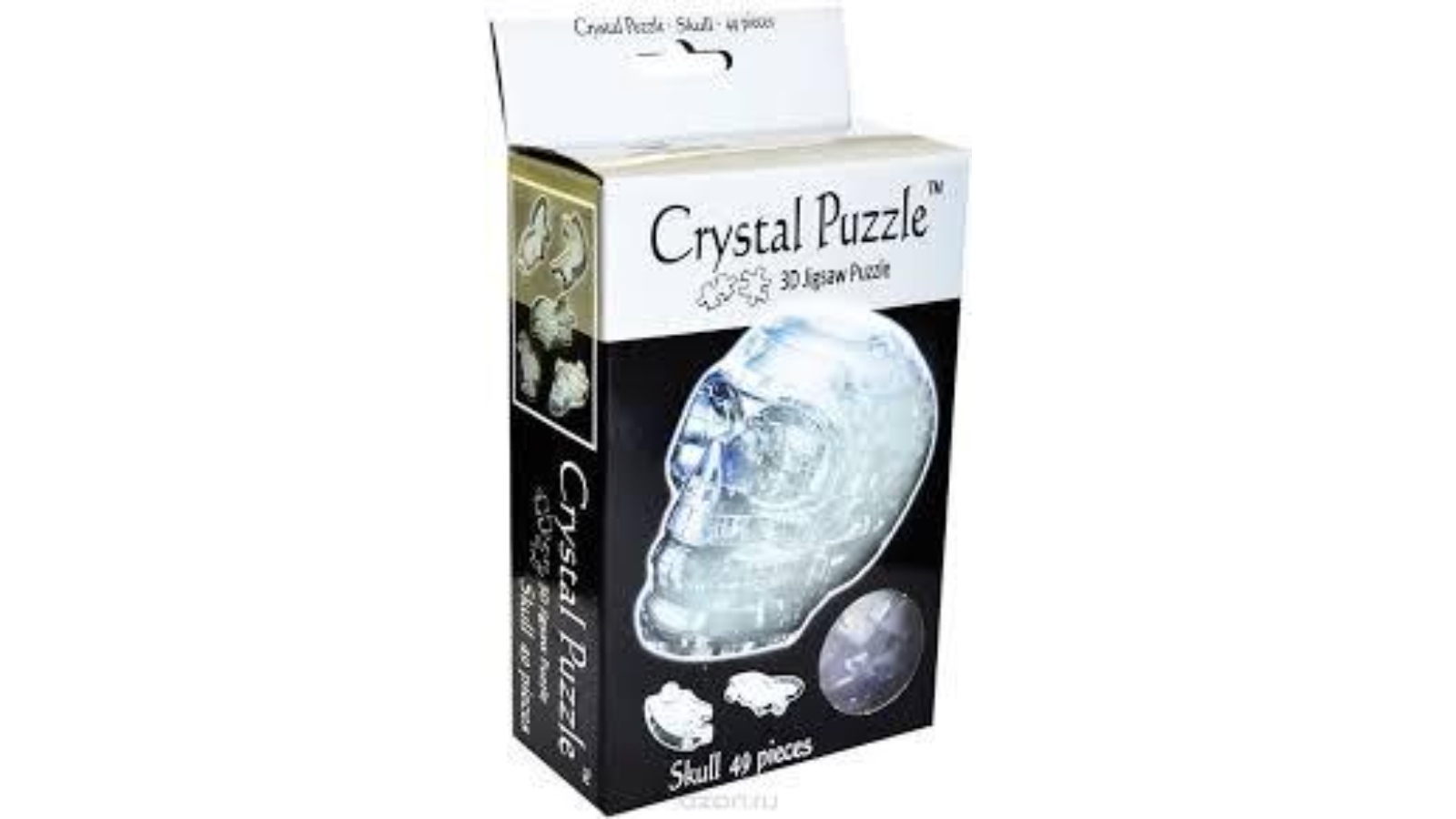 Jeruel Crystal Clear Skull 3D Puzzle | Harvey Norman