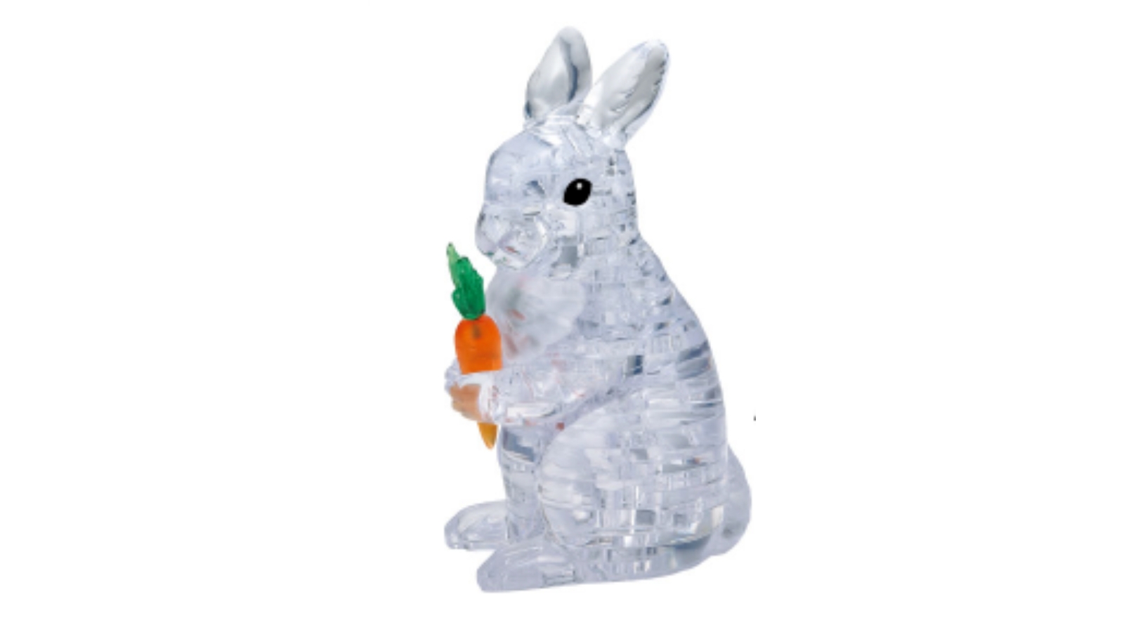 Jeruel Crystal Clear Rabbit 3D Puzzle | Harvey Norman