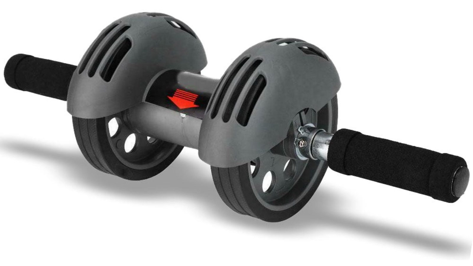 Bargene Exercise Wheel Double AB Roller Fitness Gym with Knee Pad ...