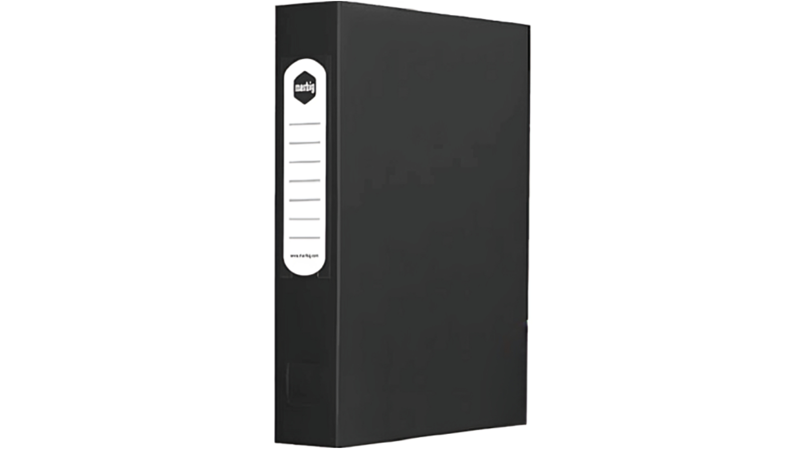 Marbig Pack of 10 6cm Button Closure A4 Box File - Black | Harvey Norman