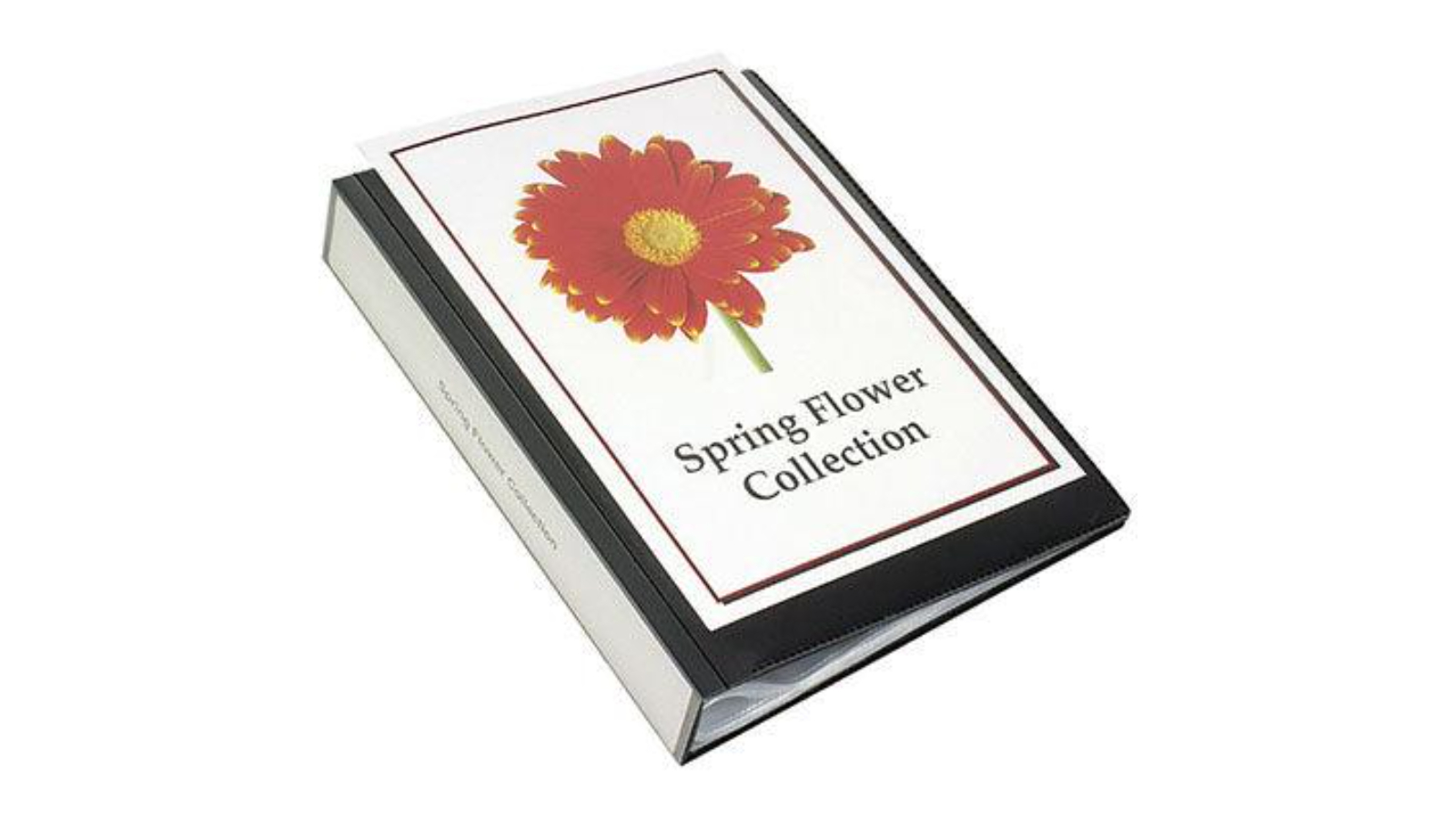 Marbig 100 Pocket A4 Clearview Display Book - Black | Harvey Norman