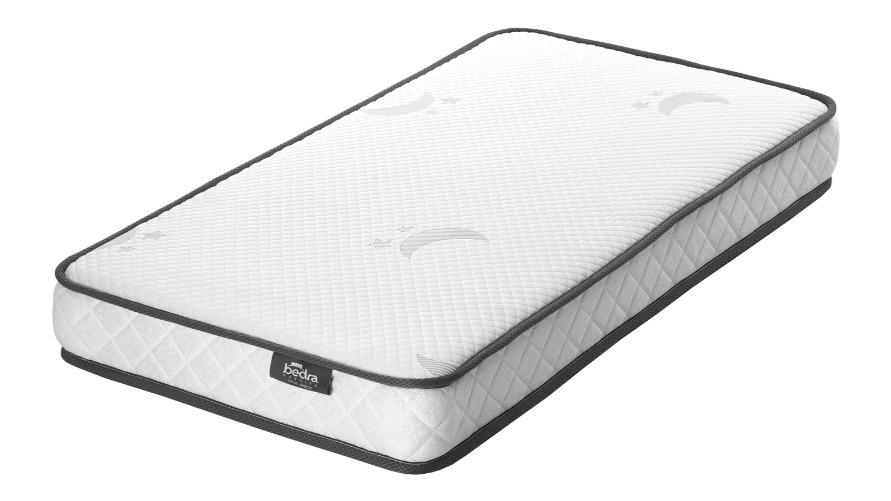 Bedra Bedding Baby Cot Reversible Bonnel Spring Foam Mattress 13cm Harvey Norman