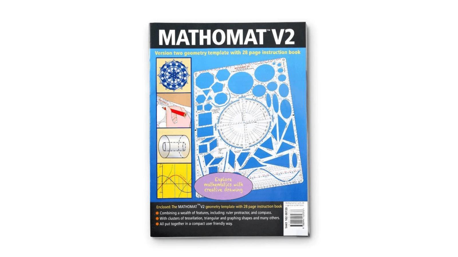 Mathomat Geometry V2 Shapes Stencil Template | Harvey Norman