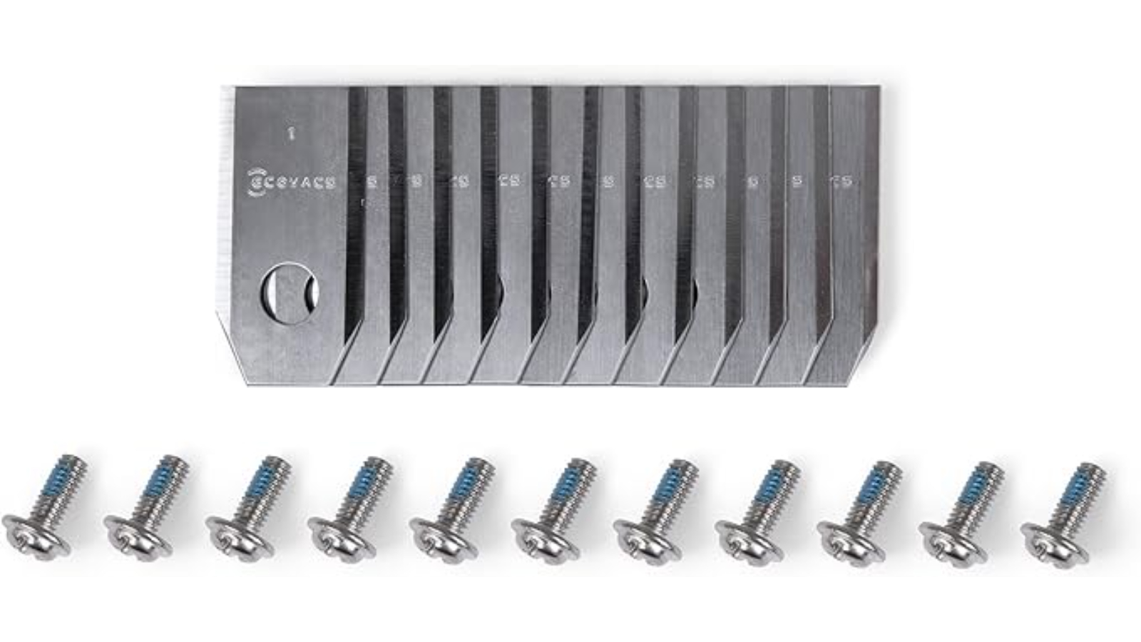 Ecovacs Goat Blade Kit - Stainless Steel | Harvey Norman
