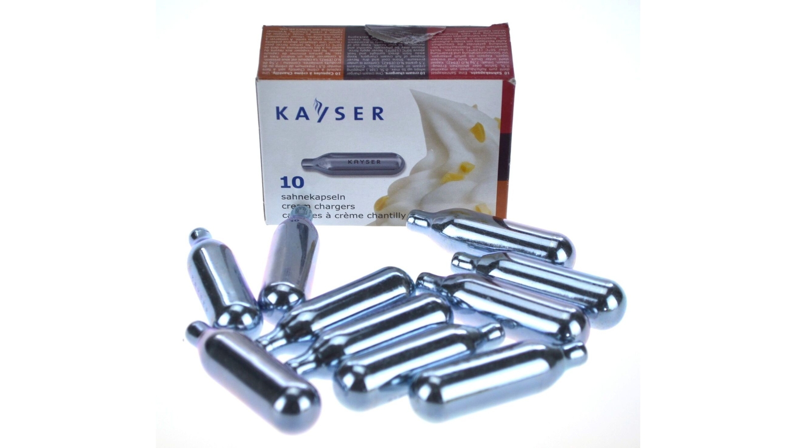 Masterpro Cream Whipper Plus 10 Chargers - 500ml | Harvey Norman