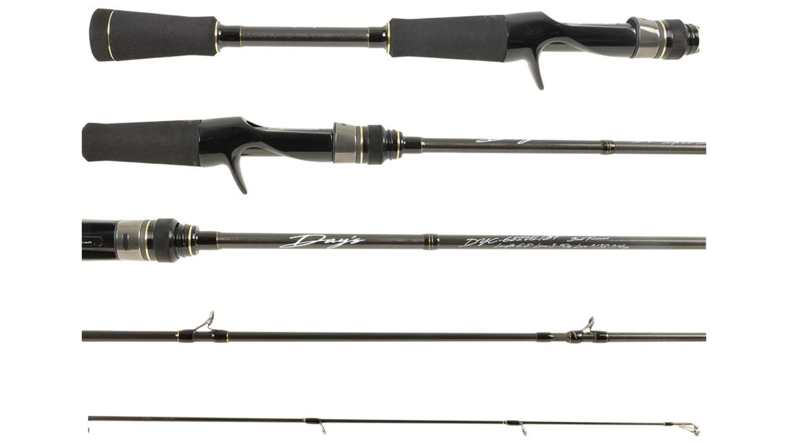 MajorCraft 2 Piece 6ft/5inch Casting Days Carbon Fishing Rod - 1/2oz ...