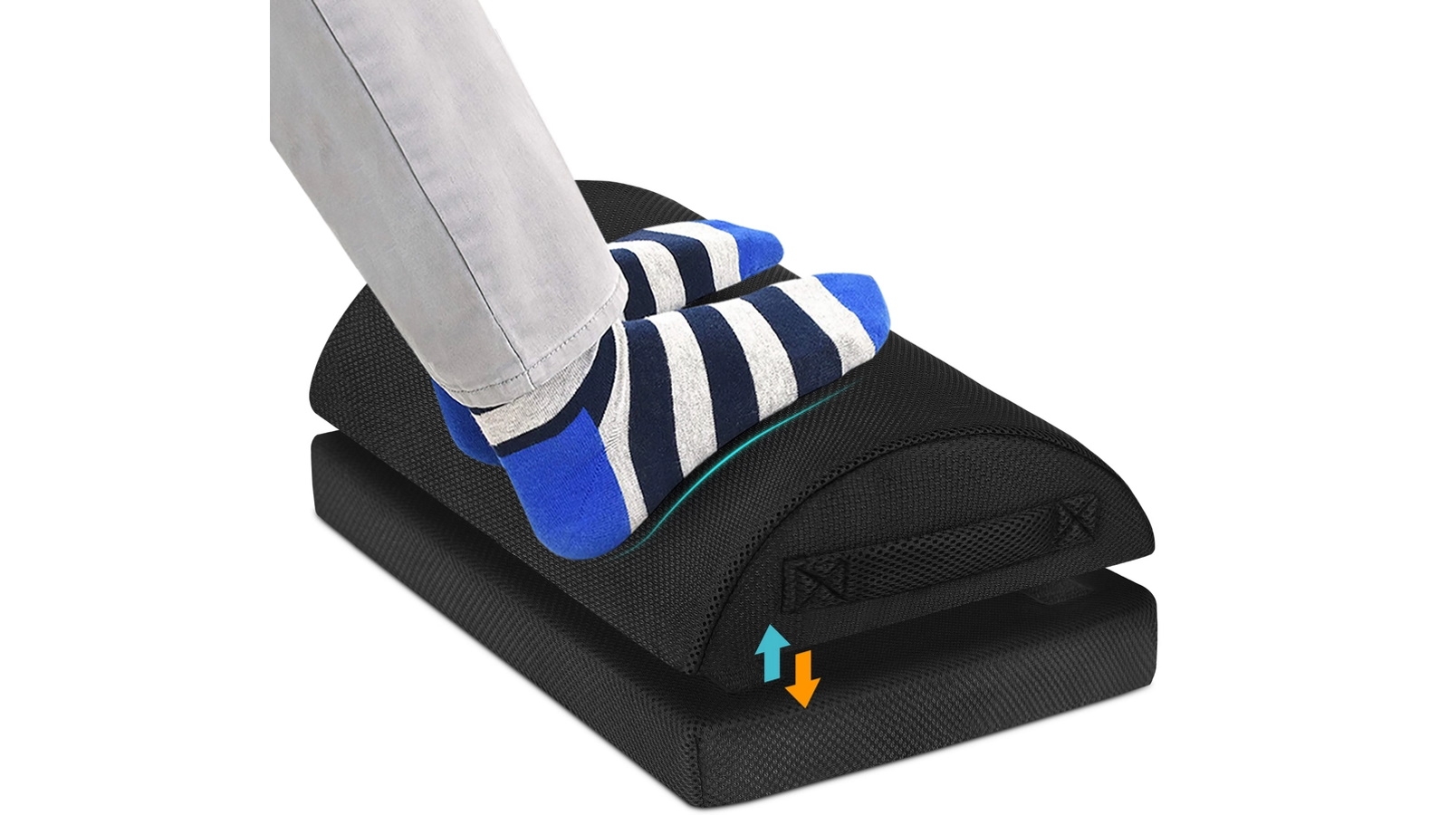 STARRY EUCALYPT Adjustable Pillow Foot Rest Stool Foam Cushion | Harvey ...