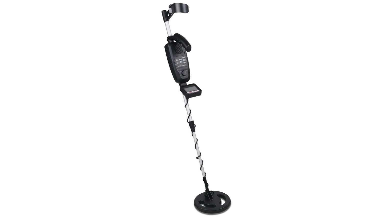 MDetector LCD Screen Metal Detector with Headphones - Black | Harvey Norman